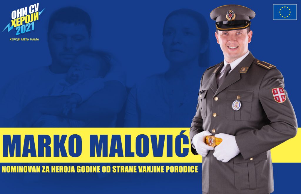 Vanjin heroj, Kragujevčanin Marko Malović u trci za heroja godine ...