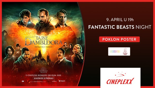 Fantastic Beasts night u Cineplexx BIG Kragujevac bioskopu 9. aprila - Glas Šumadije