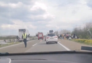 Saobraćajna nezgoda kod isključenja Batočina na auto-putu - Glas Šumadije
